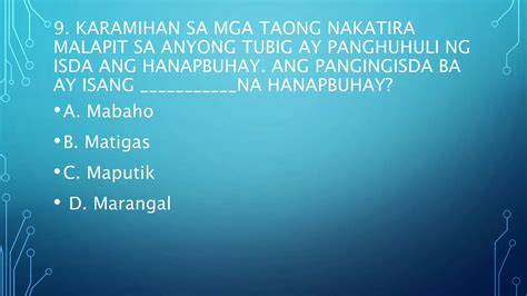 Ap Week Q Hamon At Pagtugon Sa Mga Gawaing Pangkabuhayan Ng Pptx