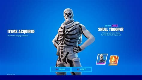 How To Get Skull Trooper Skin Now Free In Fortnite Unlock Skull