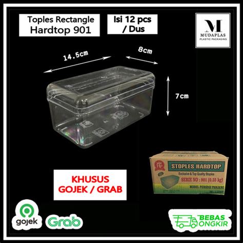 Jual Toples Kue Kering Hardtop 901 Persegi Panjang 350 Gr GOJEK