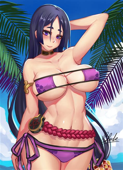 Rule 34 1girls Big Breasts Bikini Breasts Cleavage Eyepatch Bikini Fategrand Order Fate