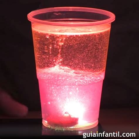 Cómo hacer una lámpara de lava Experimento de ciencia para niños