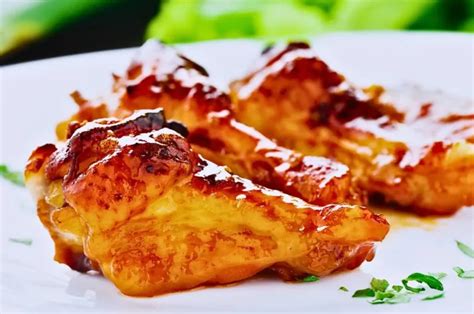 Frango Grelhado Molho De Mel E Gengibre Sabor Que Dança Na Boca