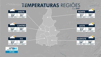 JA 2ª Edição TO Tocantins tem dois alertas para chuvas intensas