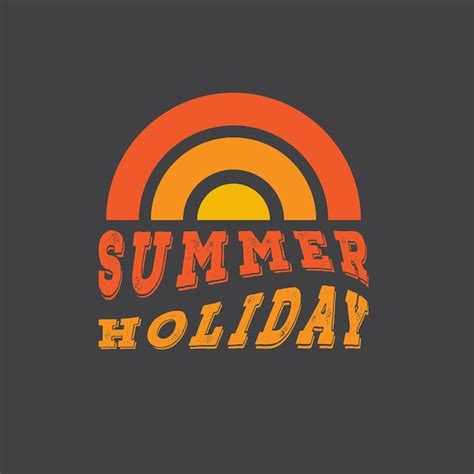 Plantilla de diseño de camiseta con logo de tipografía de verano