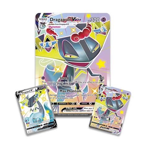 Pokémon TCG Shining Fates Premium Collection Shiny Dragapult VMAX