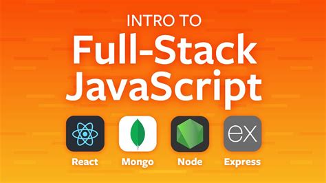 intro to full stack javascript youtube