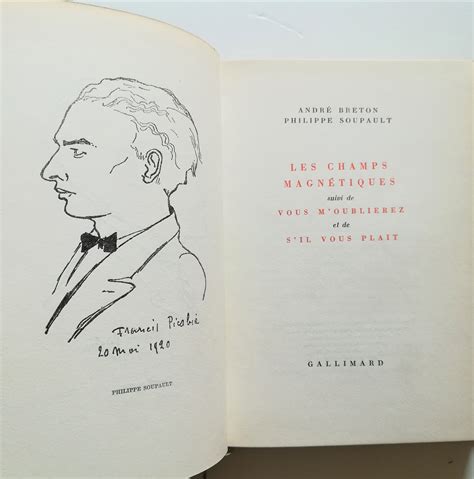 Les Champs Magnetiques by André Breton Philippe Soupault molto buono