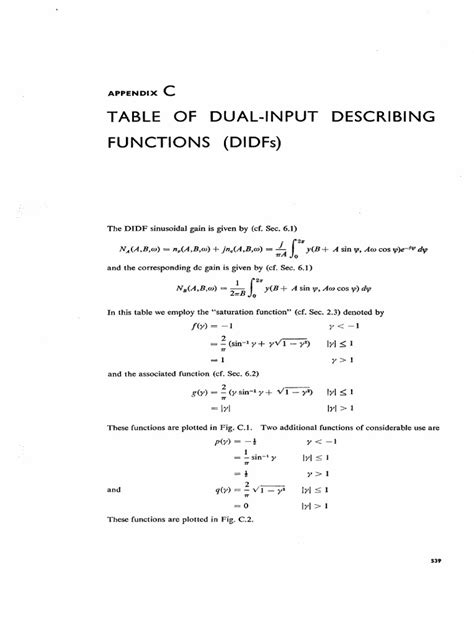 multiple input describing funtions and nonlinear system desing apc pdf electronics