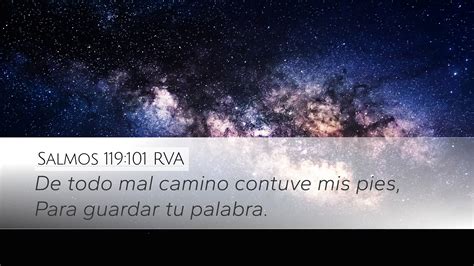 Salmos 119 101 RVA Desktop Wallpaper De Todo Mal Camino Contuve Mis