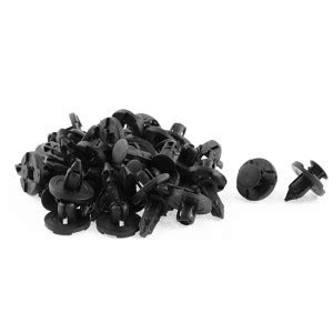 uxcell 海外出荷 クリップ リベット ファスナー プラスチック 日産ティアナティーダ用 黒 30個入り の通販はau PAY マーケット