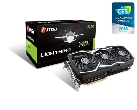 Specification GeForce GTX 1080 Ti LIGHTNING Z MSI Global The