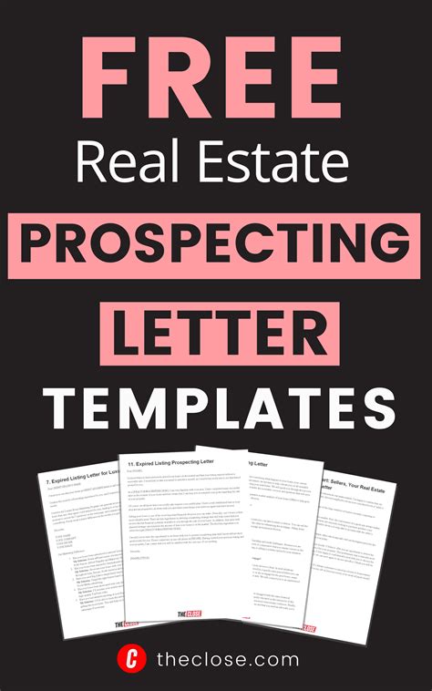 The 15 Best Real Estate Prospecting Letter Templates Letter Templates
