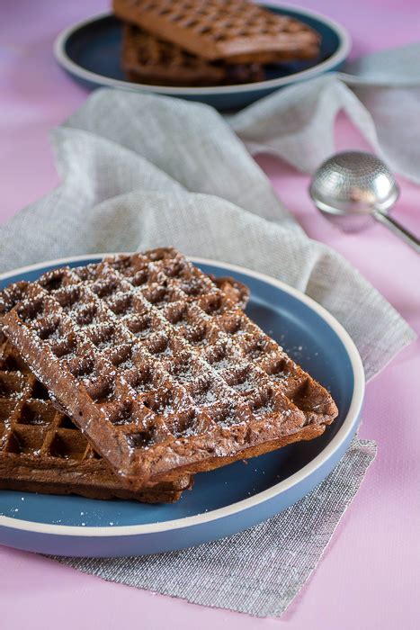 Gaufres Au Chocolat Quand Nad Cuisine