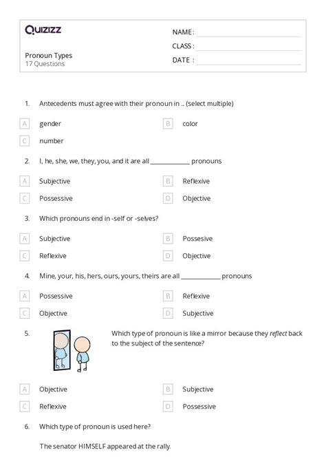 50 Correcting Shifts In Pronoun Number And Person Worksheets For 8th
