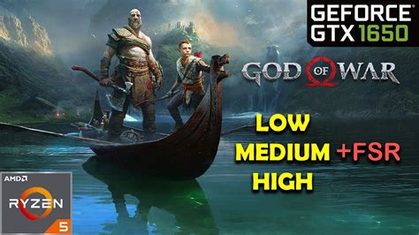 God Of WarGTX 1650 Laptop Ryzen 5 5500UAcer Aspire 7 YouTube