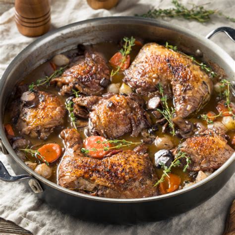 Coq Au Vin Na Hitro Recepti Over Net