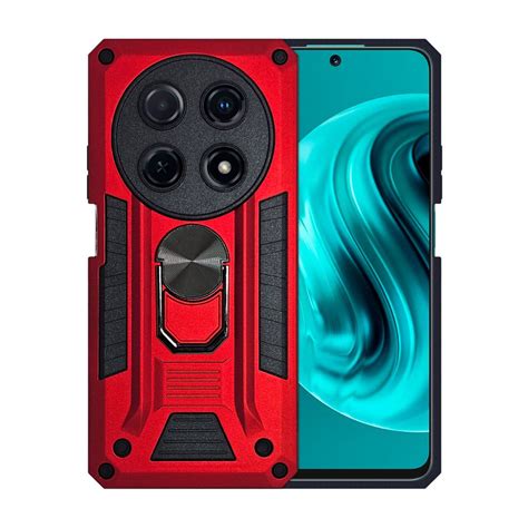 Funda Atti Roja Uso Rudo Con Anillo Para Huawei Nova 12i Coppel