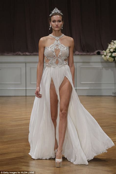 Israeli Designer Alon Livne Unveils A Naked Wedding Dress Daily