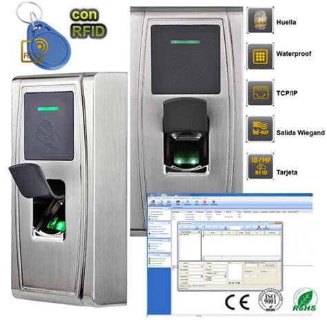 Control De Acceso Por Huella Dactilar O RFID Uso Externo