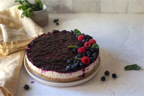Ricetta Della Cheesecake Ai Frutti Di Bosco Fredda E La Variante Al Forno