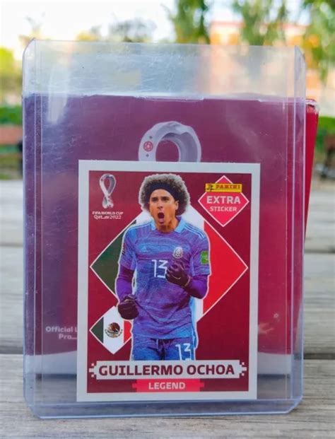 Guillermo Ochoa Legend Extra Sticker Base Panini World Cup Qatar
