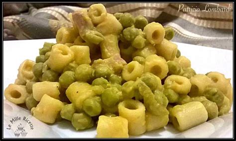 Pasta E Piselli Ricetta Napoletana Con Uova E Pancetta Le Mille Ricette