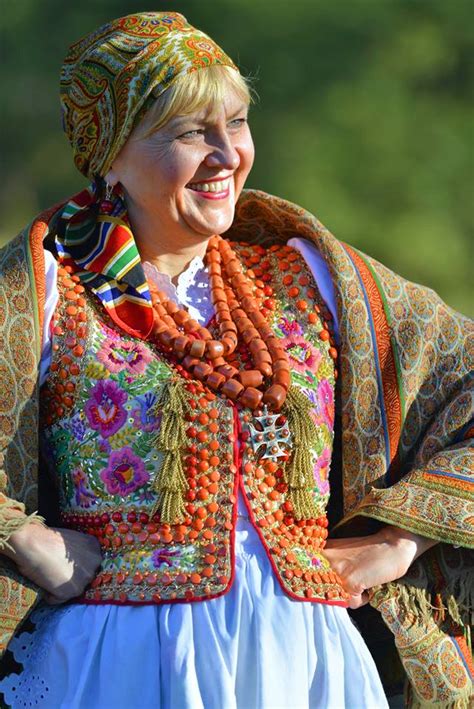 Kraków costume from the village of Zielonki Polish Folk Costumes