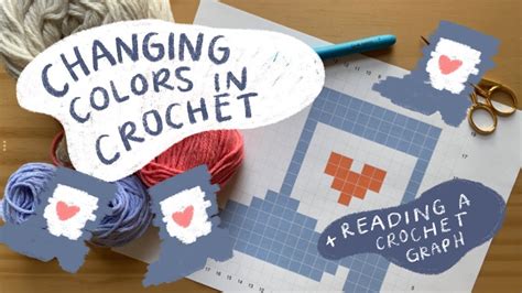 Changing Colors In Crochet Reading A Crochet Graph Tapestry Crochet