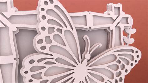 C110 Butterfly Scroll Saw Pattern Pdf Dxf Svg Eps Etsy In 2022