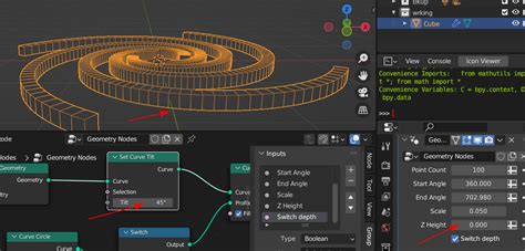 Geometry Nodes How To Maintain Curve Tilt When Adjusting Height