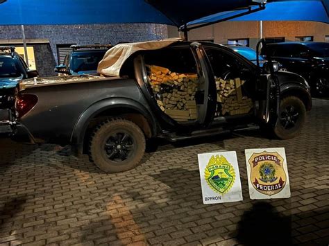 Pol Cia Federal E Bpfron Apreendem Mais De Quatro Toneladas De Drogas