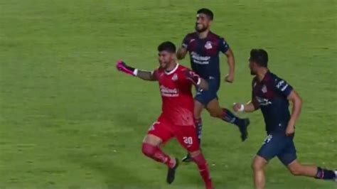 Portero de Cimarrones anota agónico gol ante Pumas Tabasco VIDEO