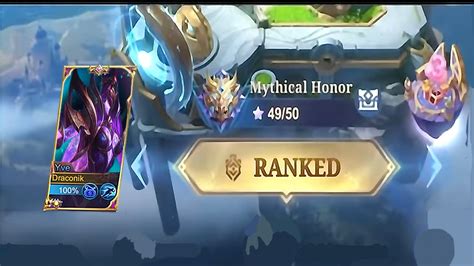 Last Yve Match To Reach Mythical Glory Win Or Lose Mobile Legends