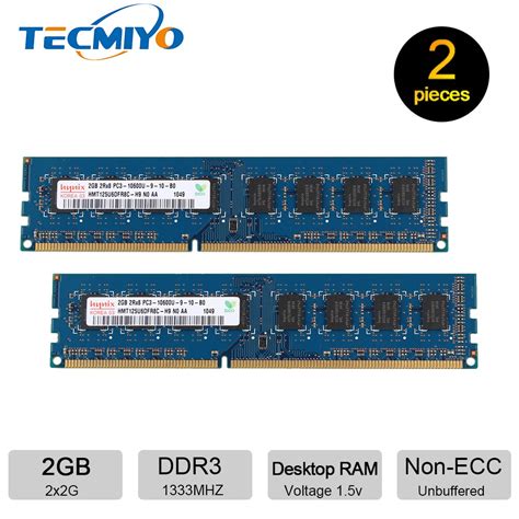แกะHynix 2 Gb Ddr 3 1333 Mhz Pc 3 10600 U 2rx 8 240 Pin Dimm หนวย