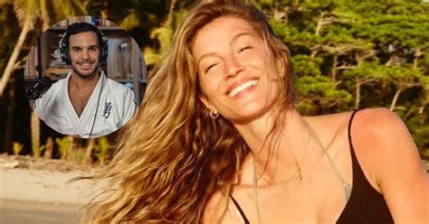 Gisele Bündchen modelo é flagrada em momento íntimo novo namorado