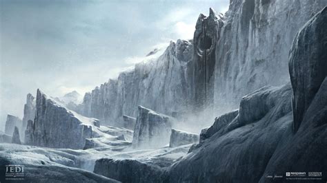 ArtStation Ilum Jedi Temple Exterior Gabriel Yeganyan Star Wars