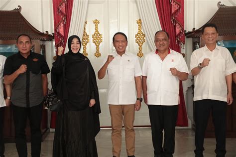 Pj Gubernur Aceh Dan Gubernur Sumut Sepakat Sukseskan Pon Ke Tahun
