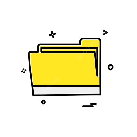 Business Folder Design Vector Png Images Folder Icon Design Vector