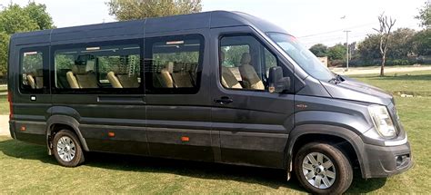 10 Seater Force Urbania Van Hire In Delhi 10 Seater Luxury Minivan On