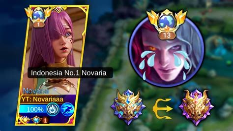 NOVARIA 1 HIT BUILD EMBLEM COUNTER META HERO ARLOTT NOVARIA BEST