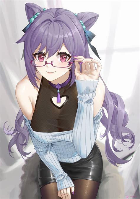 Keqing Genshin Impact Drawn By Linreplica Danbooru
