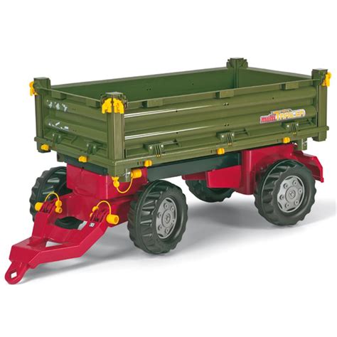 Rollytoys Multi Anh Nger Achsig Kindertraktor Trettraktoren F R