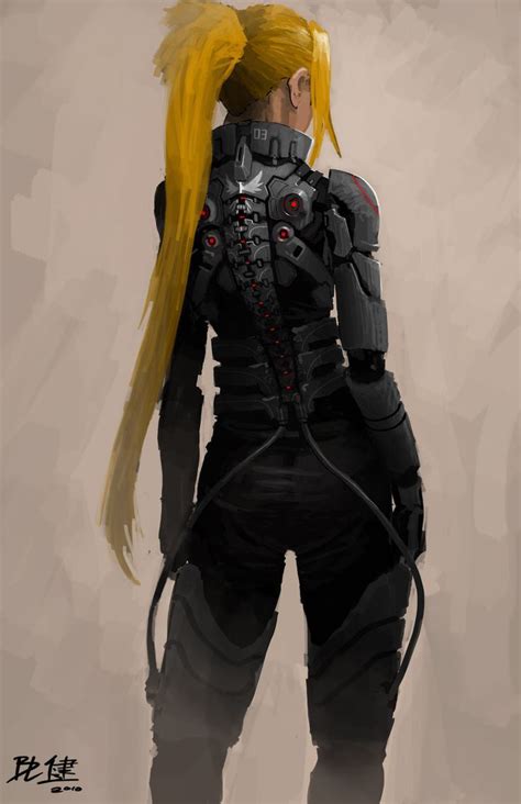 Artstation Sci Fi P W Sungryun Park Cyberpunk Charact