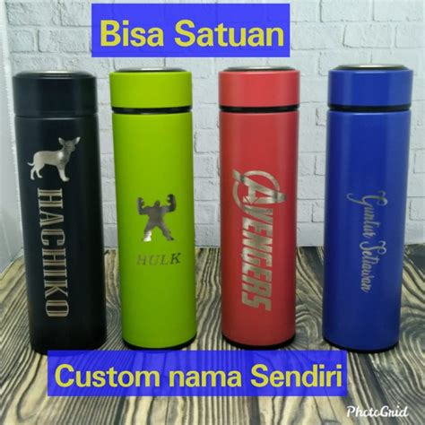 Jual Botol Minum CUSTOM GRAFIR TERMOS TUMBLR SAKURA LIFE STAINLESS