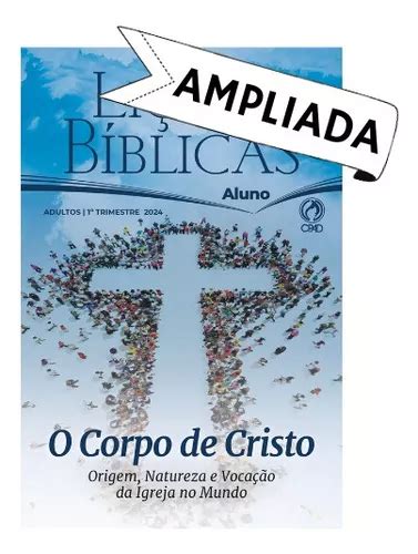 Revista físico CPAD Adulto aluno Ampliada Revista EBD Lecciones