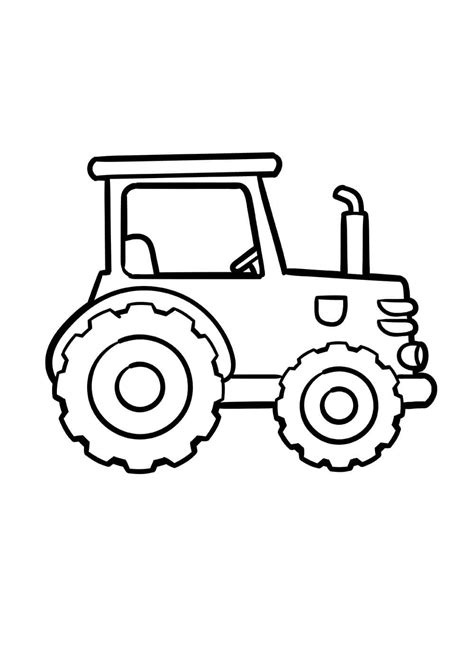 Coloriage Tracteur Pour Enfants T L Charger Et Imprimer Gratuit Sur