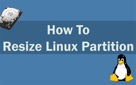 How To Resize Linux Partition Using Command Line Computer How To