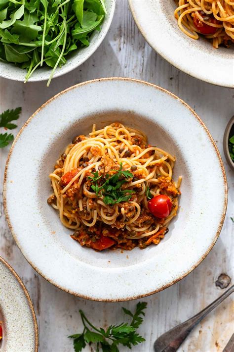 Vegane Bolognese Sauce Rezept Elle Republic