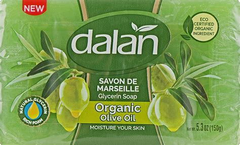 Dalan Savon De Marseille Glycerin Soap Organic Olive Oil Savon