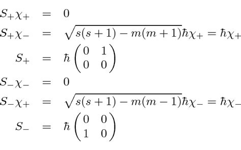 derive spin operators
